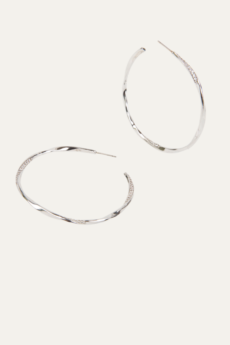 Twist Pave Hoops – Stella & Dot